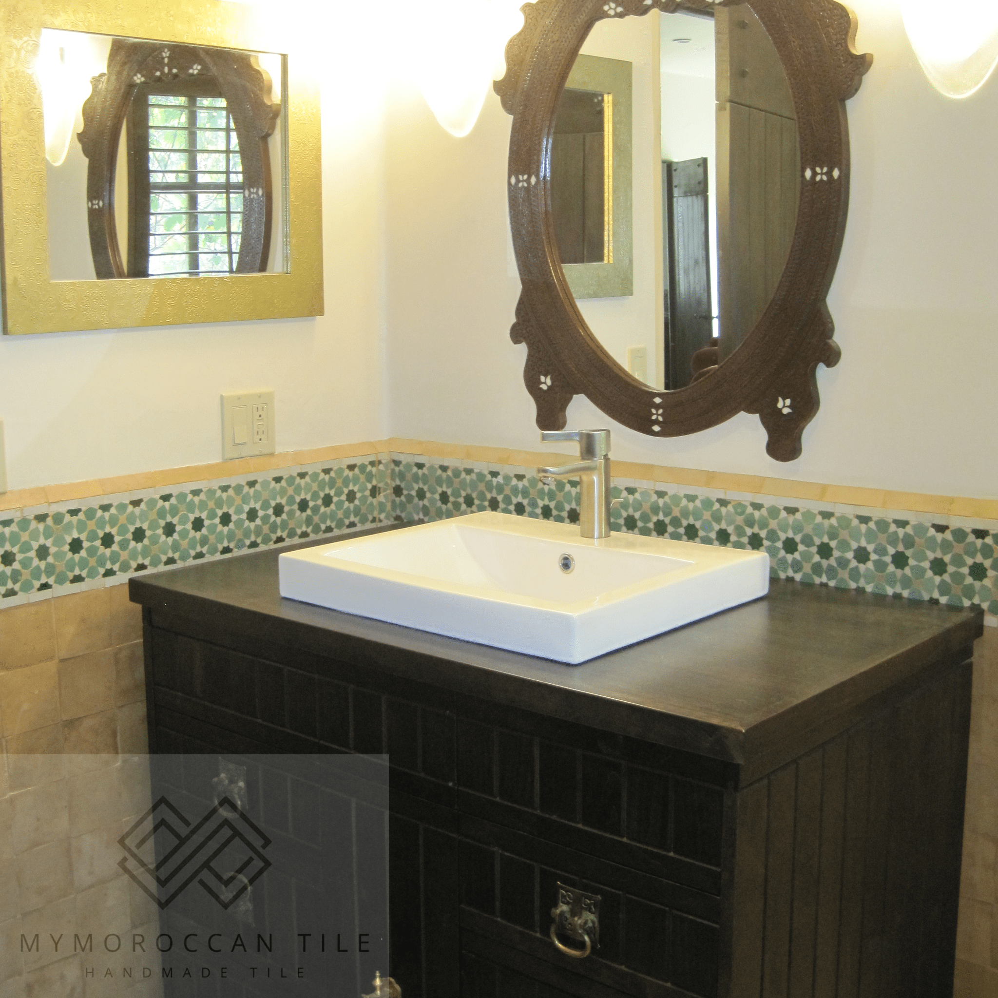 Maarkab – Grand Riad Floor Tile | Handmade Moroccan Terracotta – My ...