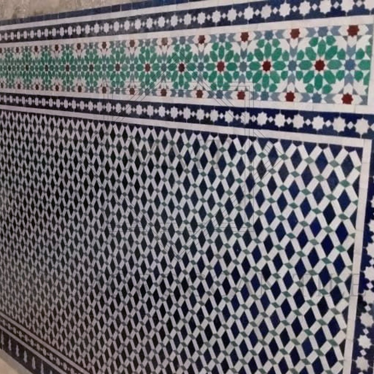 Chayer Lounge Handmade Moroccan Glazed Mosaic Tile – My Moroccan Tile