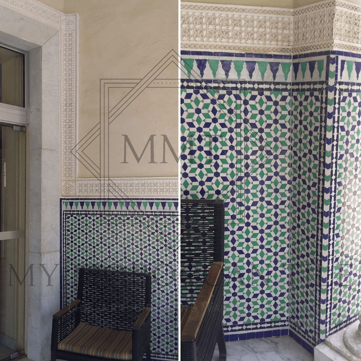 Hexa diamond Moroccan Mosaic Tile – My Moroccan Tile