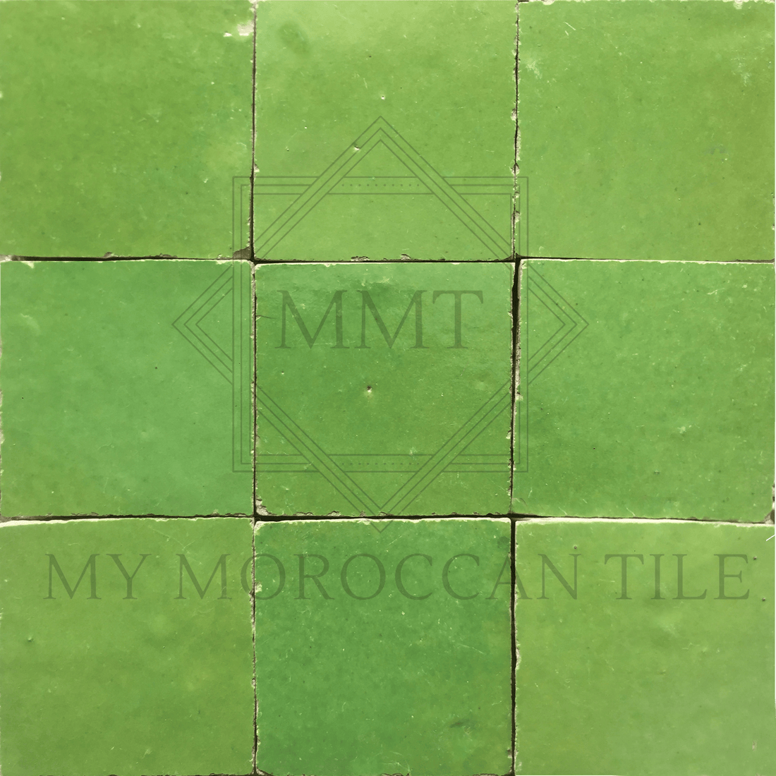 Lime Green Moroccan Zellige Tile – My Moroccan Tile
