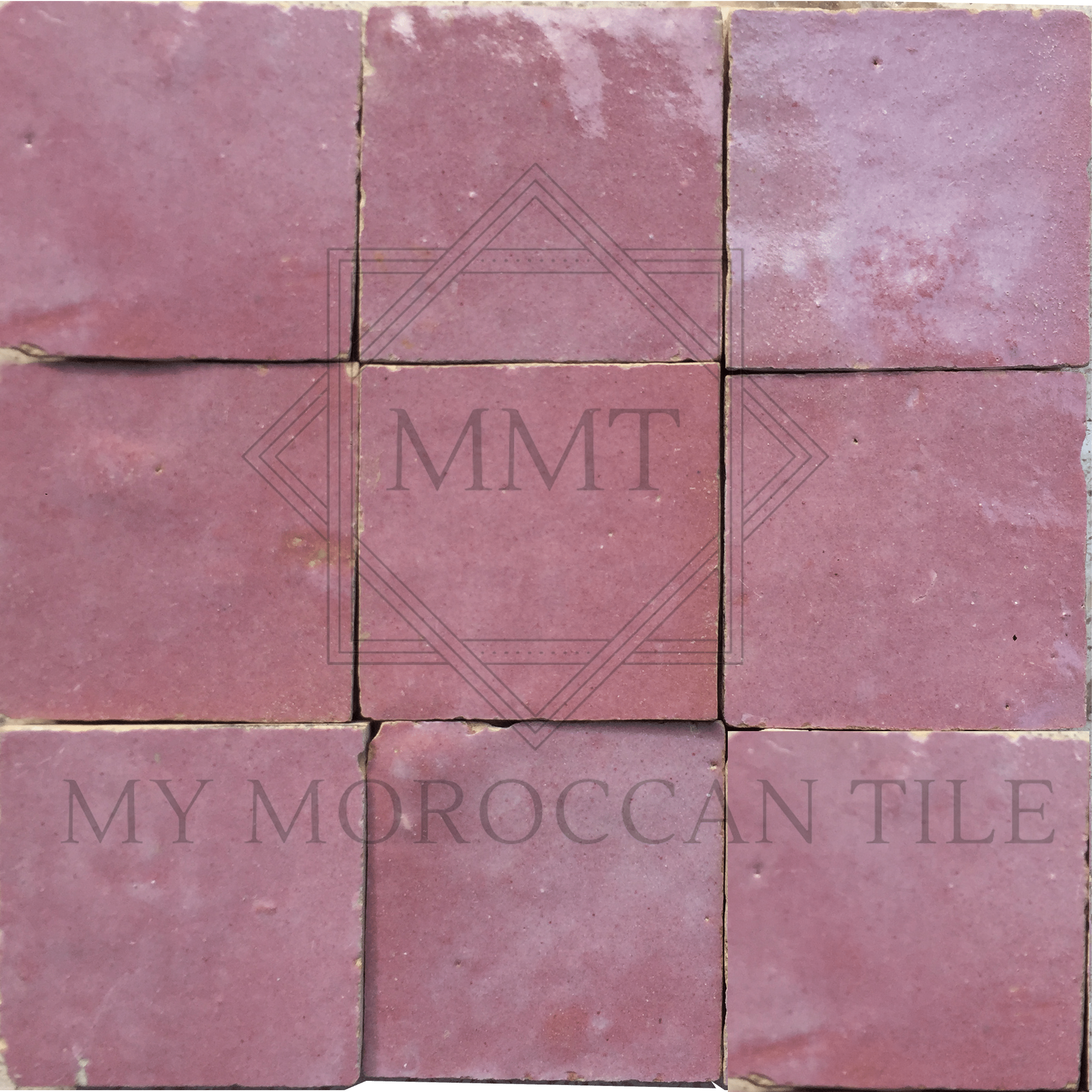 Pink Mademoiselle Moroccan Zellige Tile – My Moroccan Tile